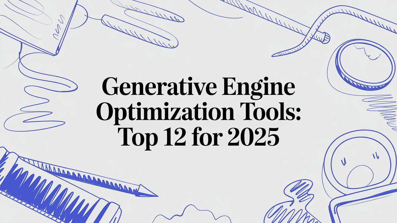 Generative Engine Optimization Tools: Top 12 for 2025 – TrackMyBusinessBlog